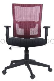Comfort RED Mid Back Mesh Chair with Lumbar Support | Ergonomic Office ...