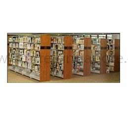 SLOPING LIBRARY TROLLEY