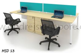 New Generation 4 Seater Office Workstation